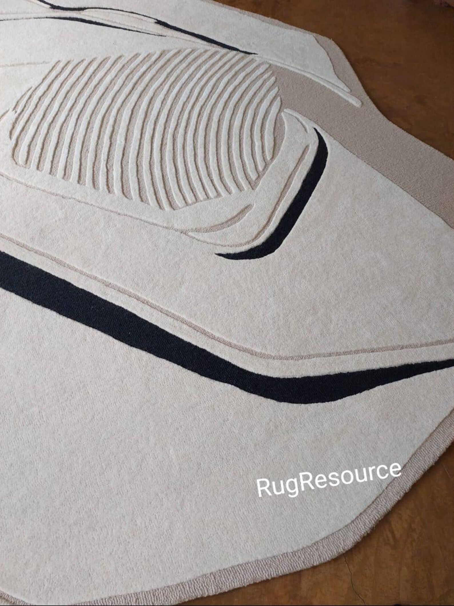 Handmade Tufted Odd Shape Area Rug for Living Room Bedroom - Etsy