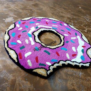 Handmade Tufted Donut Rug for Living Room, Bedroom Kidsroom,house ...