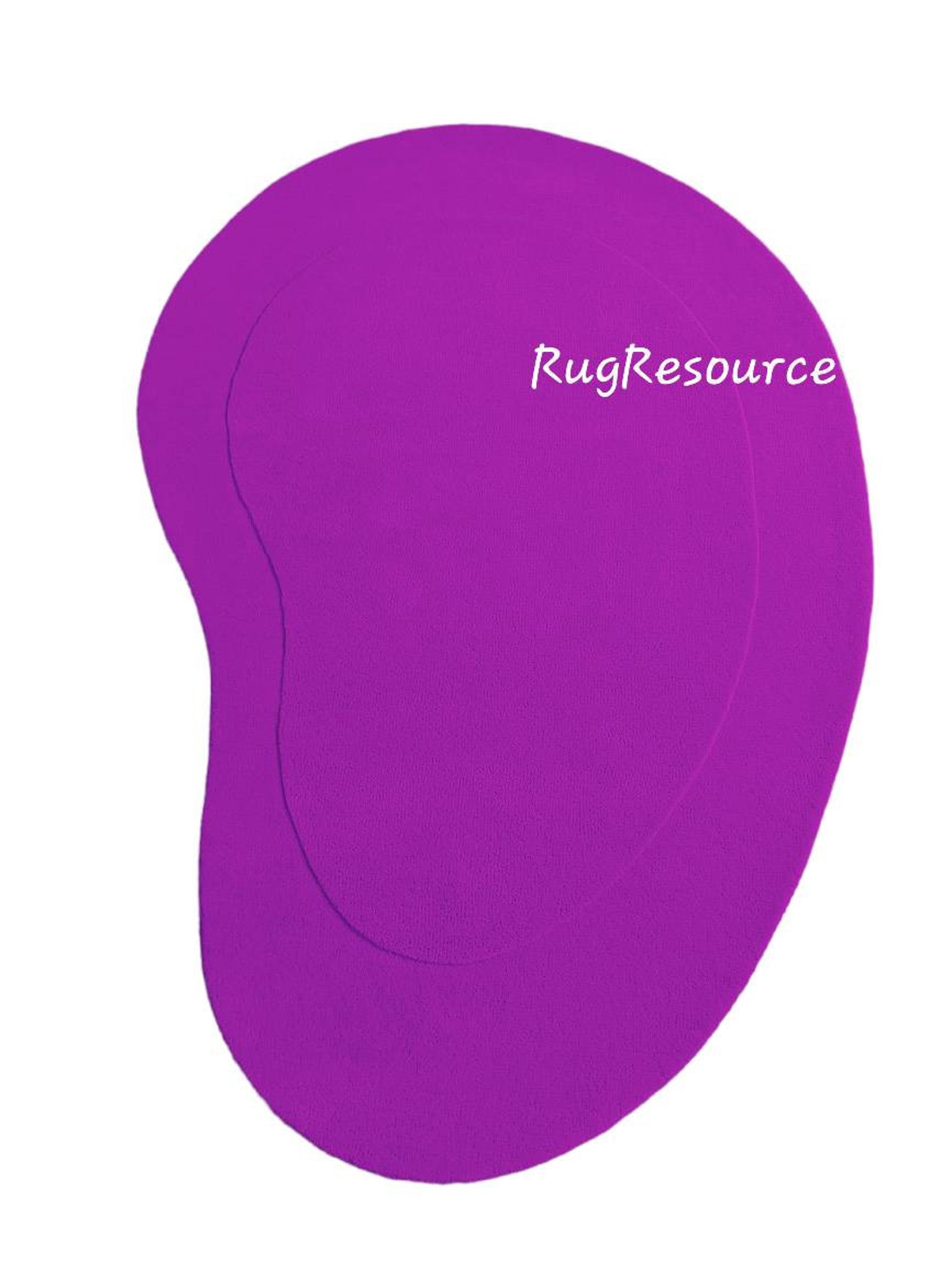 Irregular Shape Ivory Kidney Shape 8x10 Modern Abstract 100 % Wool ...