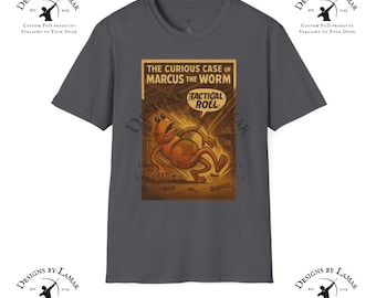 Marcus the Worm Comic - Funny Retro Parody - Tactical Roll - Vintage ...