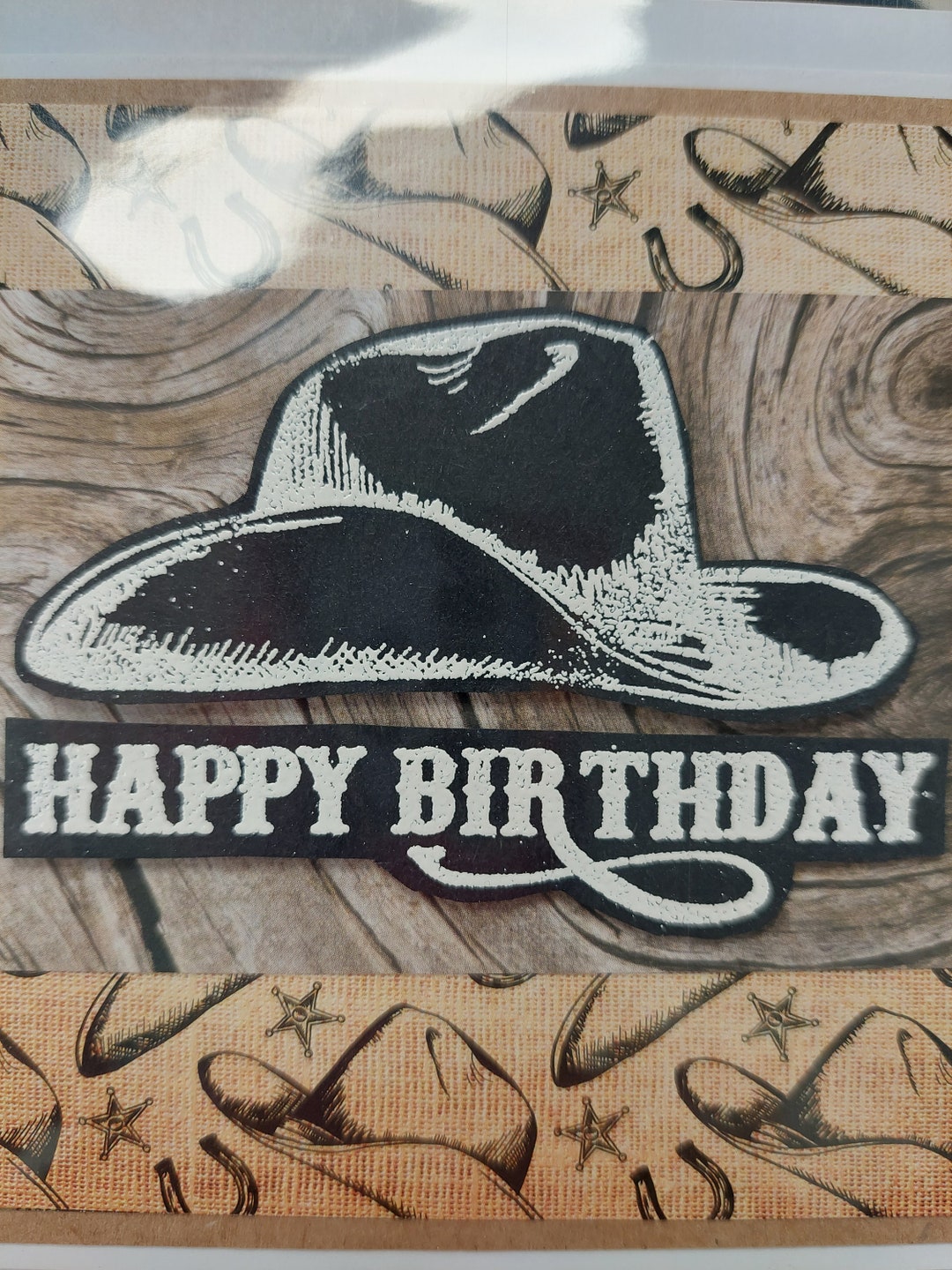 Cowboy Hat Birthday Card - Etsy