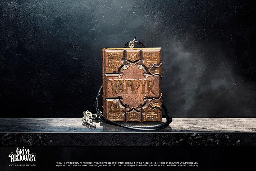 Slayer Handbook Necklace - Etsy