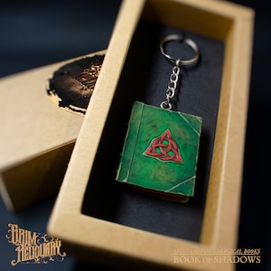 CHARMED Book of Shadows Replica Spell Book Prop Keychain Keyring ...