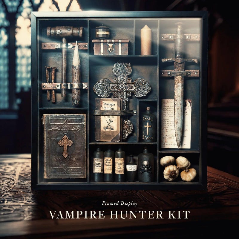 Vampire Hunting Kit - Etsy