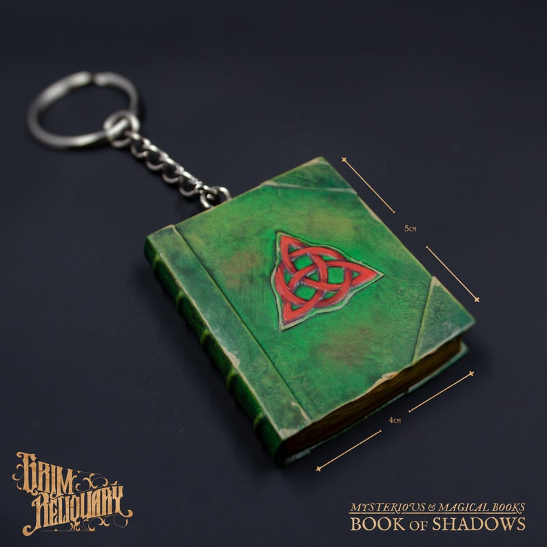 CHARMED Book of Shadows Replica Spell Book Prop Keychain - Etsy