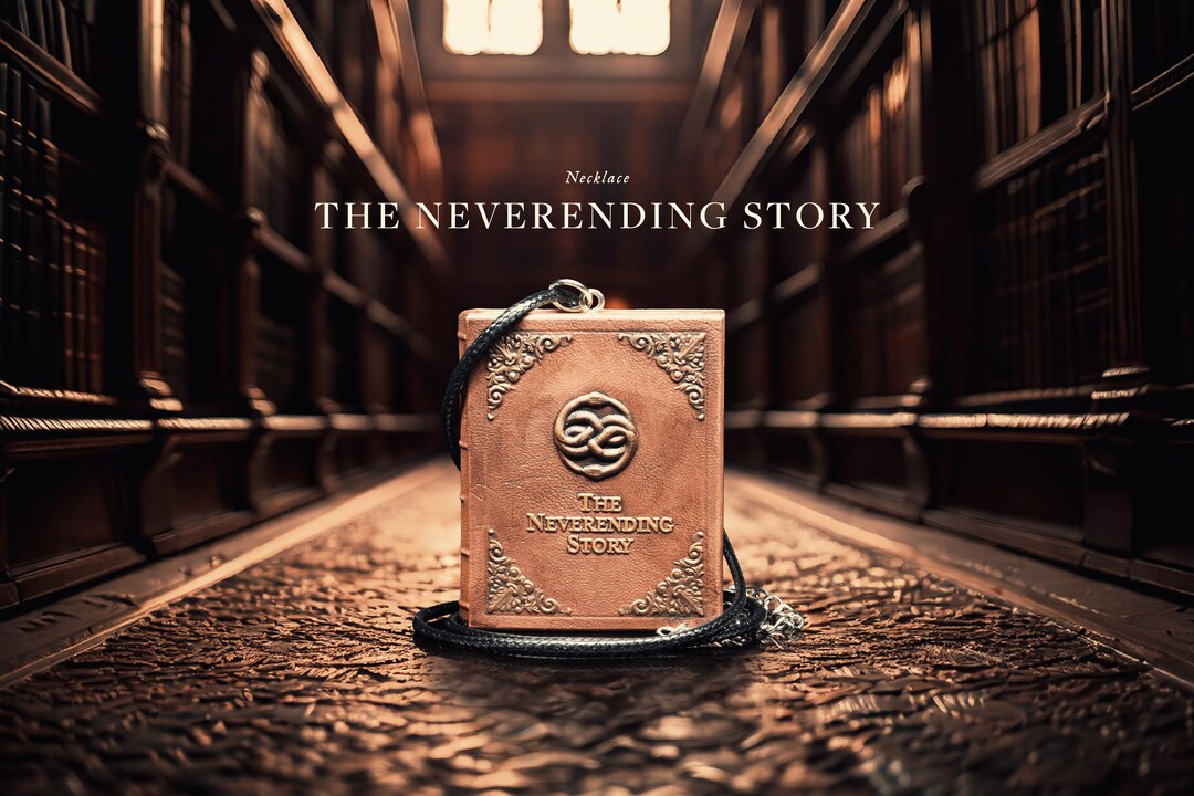 Neverending Story Necklace - Etsy