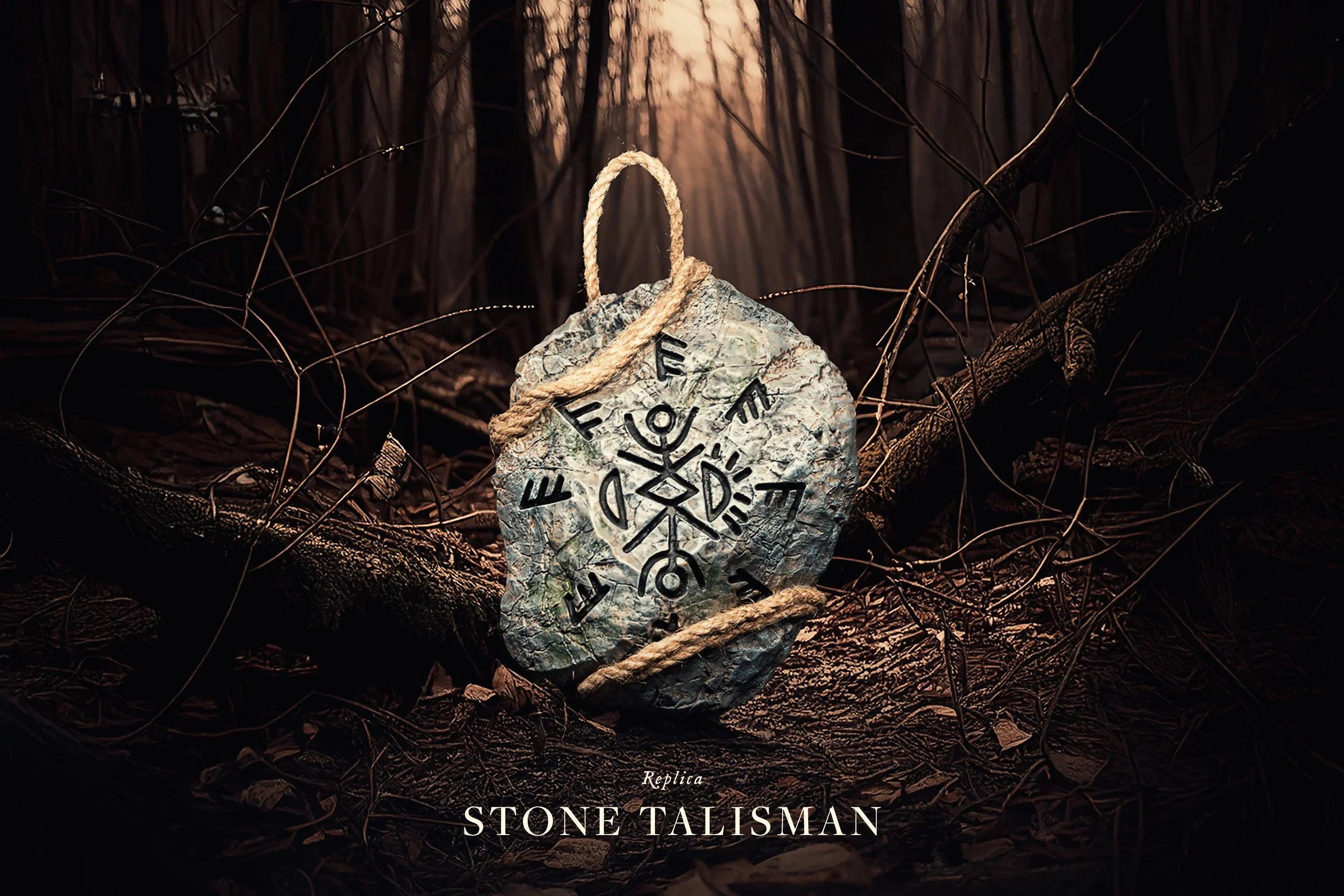 Stone Talisman Replica - Etsy