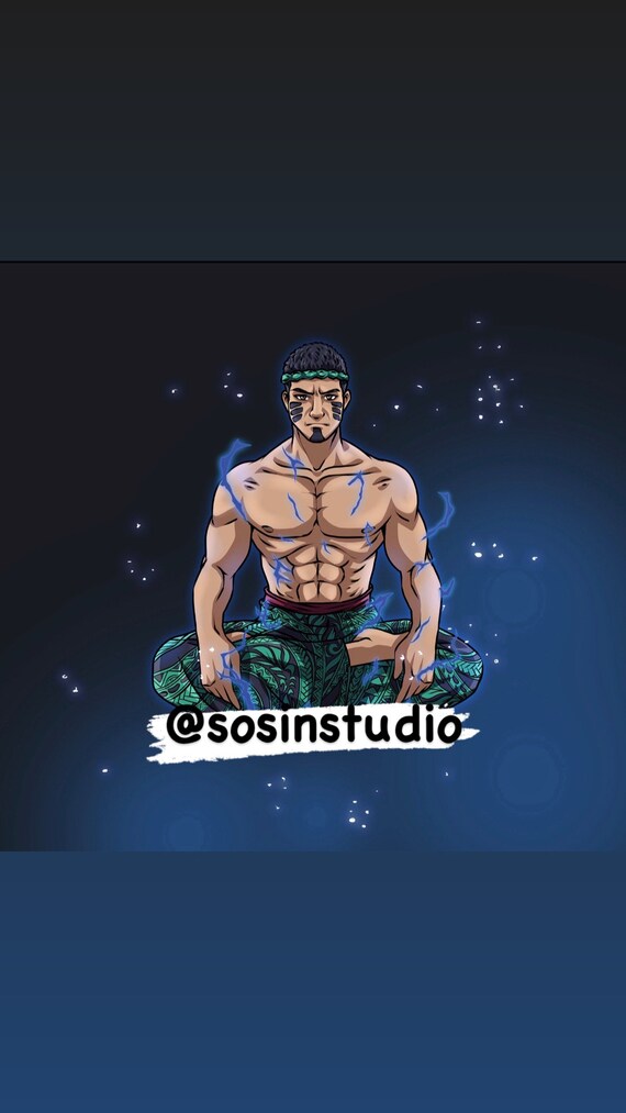 Samoan Anime Digital File instant Download - Etsy