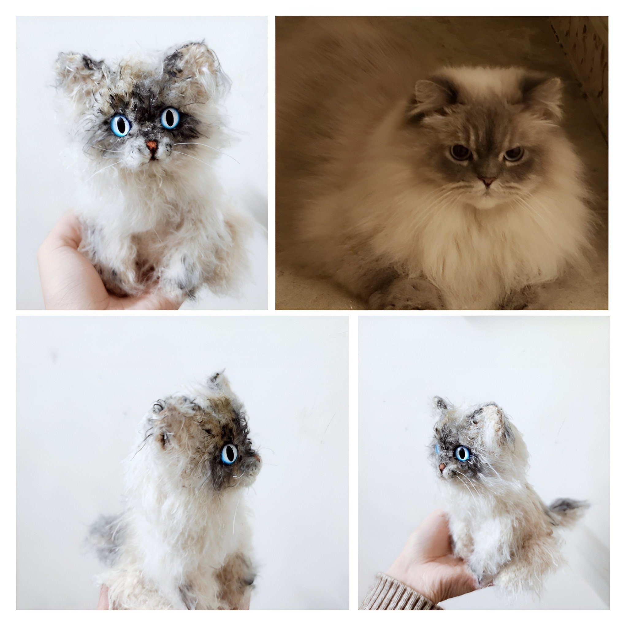 Custom Cat Plush Custom Crochet Cat Custom Stuffed Cat Pet - Etsy