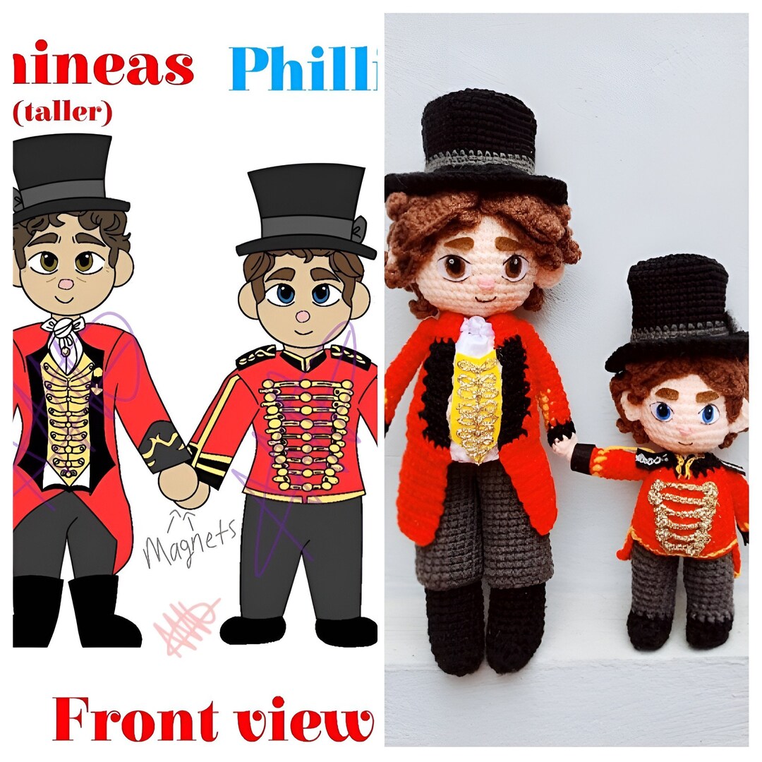 Custom Plush From Drawing, Custom Crochet Person, Look a Like Doll ...