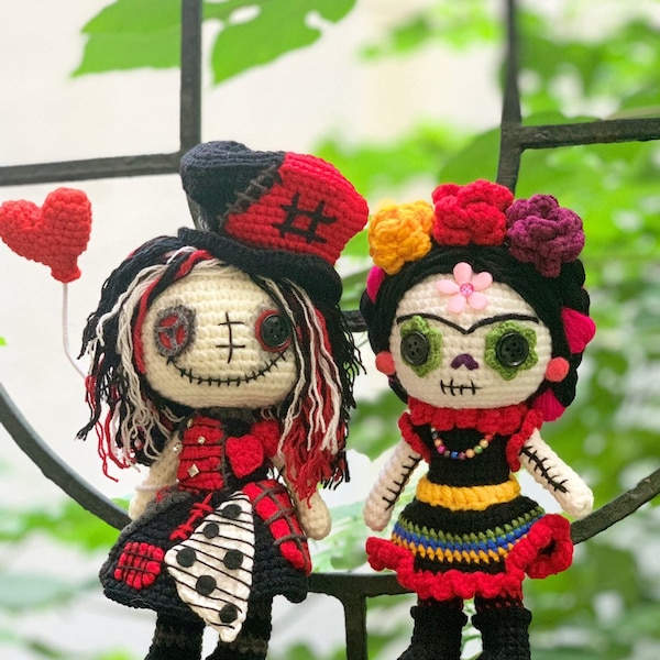 Sugar Skull Doll - Etsy