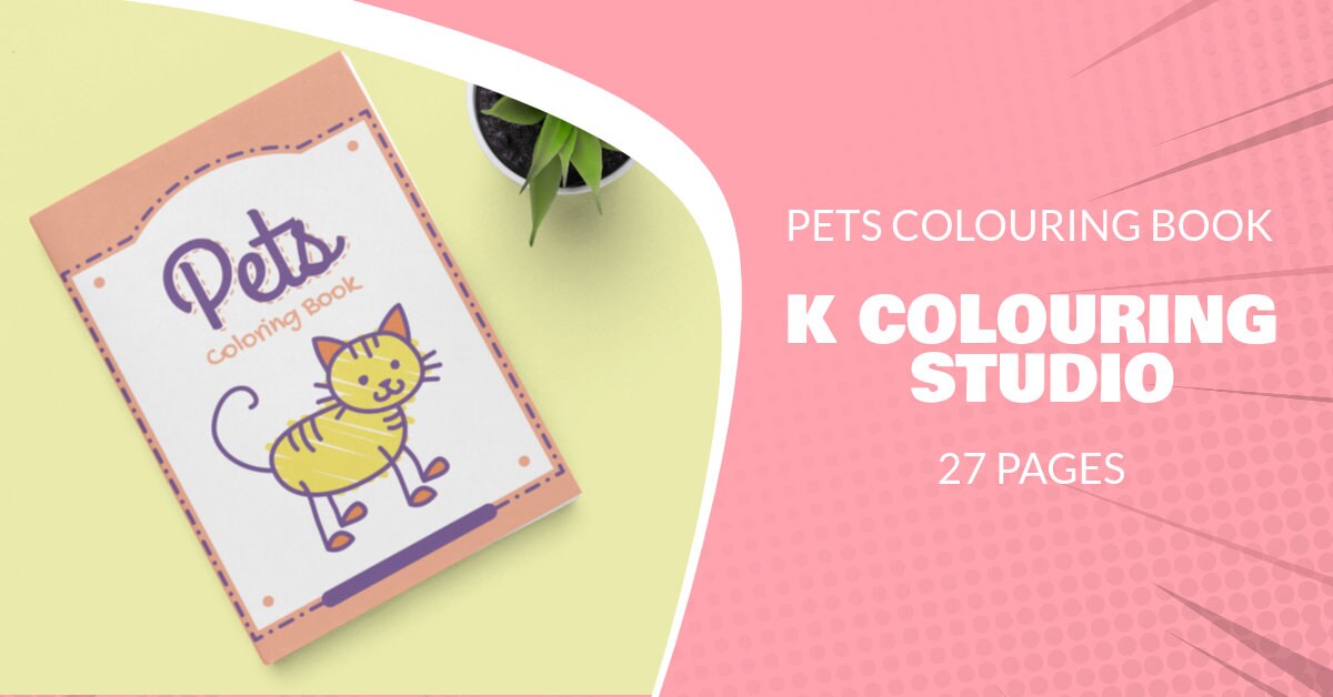 27 Pets Coloring Pages - Instant Download - Printable PDF - Etsy