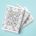 60 Motivational Coloring Pages - Instant Download - Printable PDF - Etsy