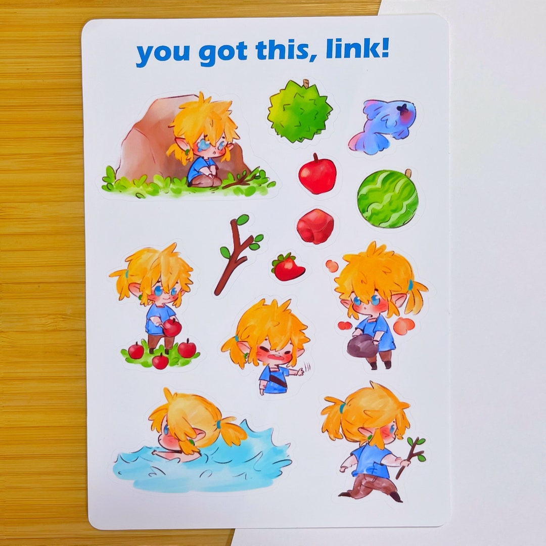 Chibi Planner Sticker Sheet - Etsy