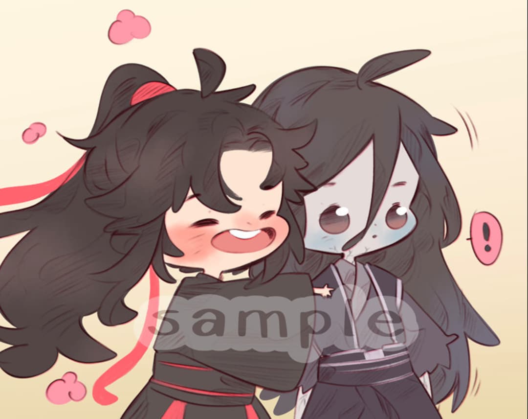 MDZS / the Untamed / Mo Dao Zu Shi - Wei Ying and Wen Ning Mini Art ...