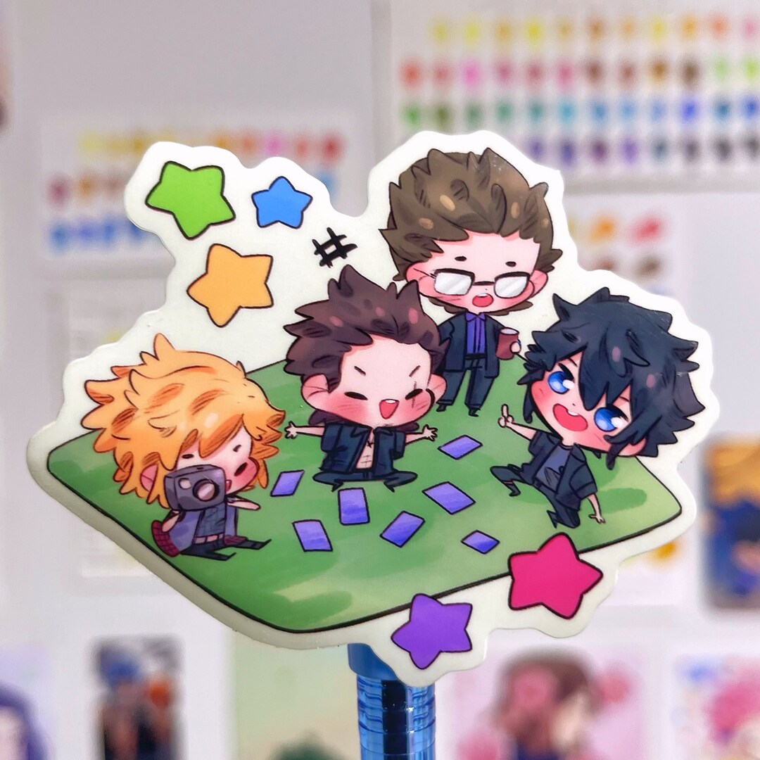 Chocobros Anime Waterproof Sticker - Etsy