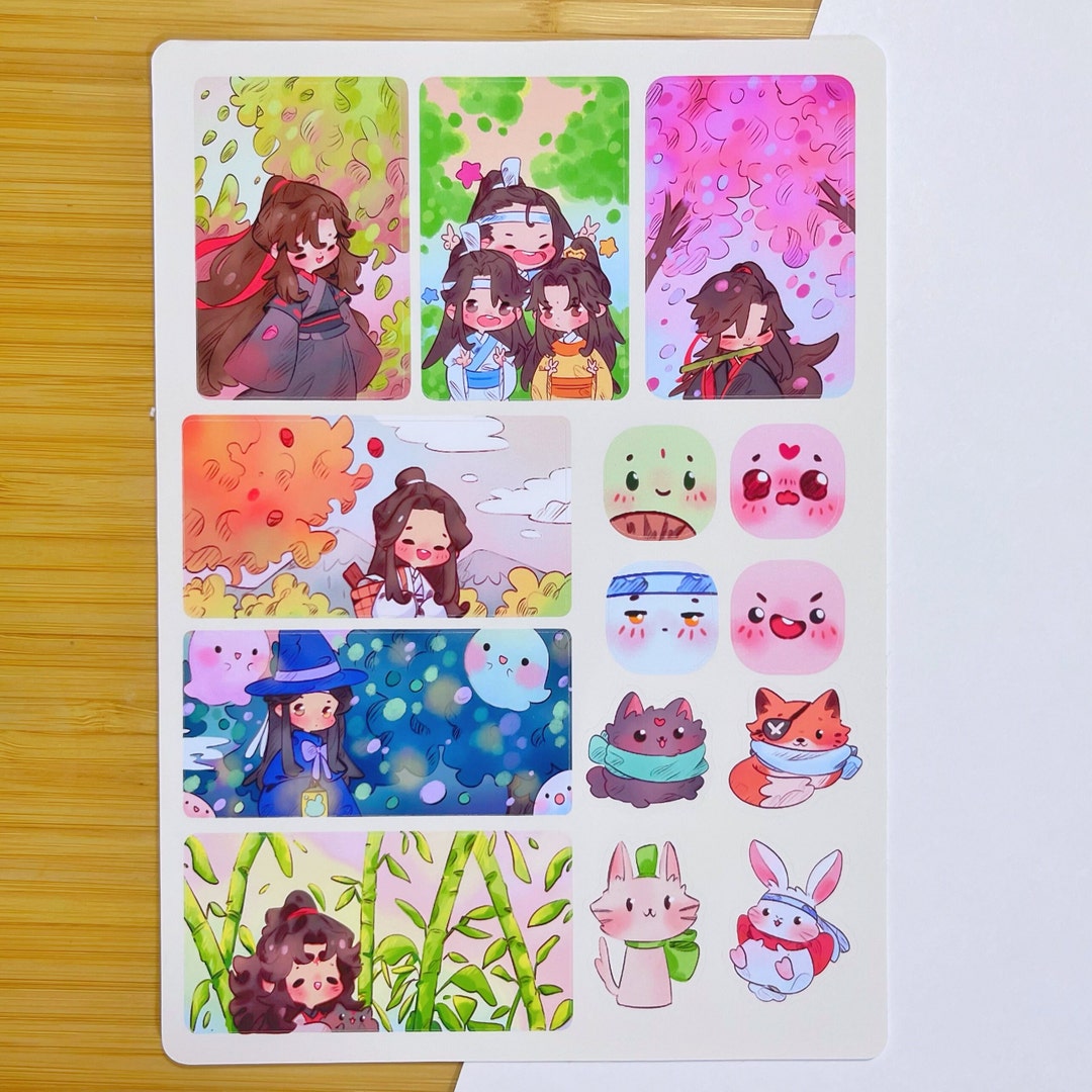 Mxtx / MDZS the Untamed / SVSSS Scum Villain / TGCF - Chibi Planner ...
