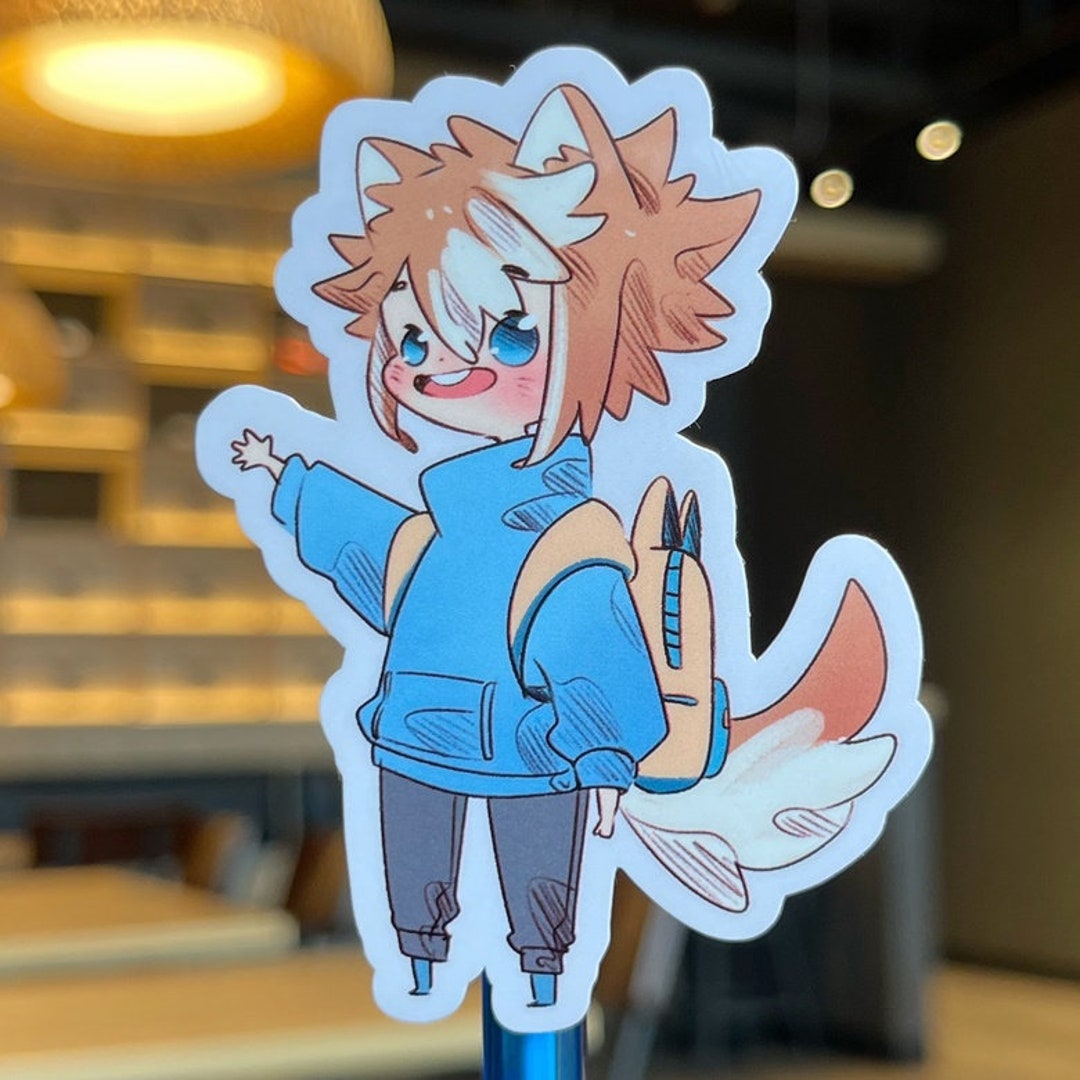 Genshin Impact - Backpack Gorou Waterproof Sticker - Etsy