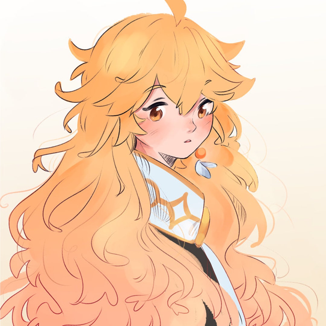 Genshin Impact - Aether Mini Art Print - Etsy