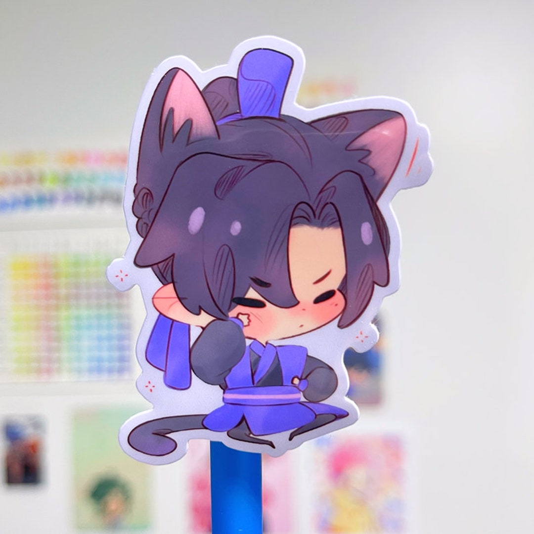 Mdzs / the Untamed / Mo Dao Zu Shi - Nyancheng Waterproof Sticker - Etsy