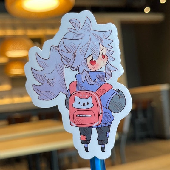 Genshin Impact Backpack Razor Waterproof Sticker - Etsy