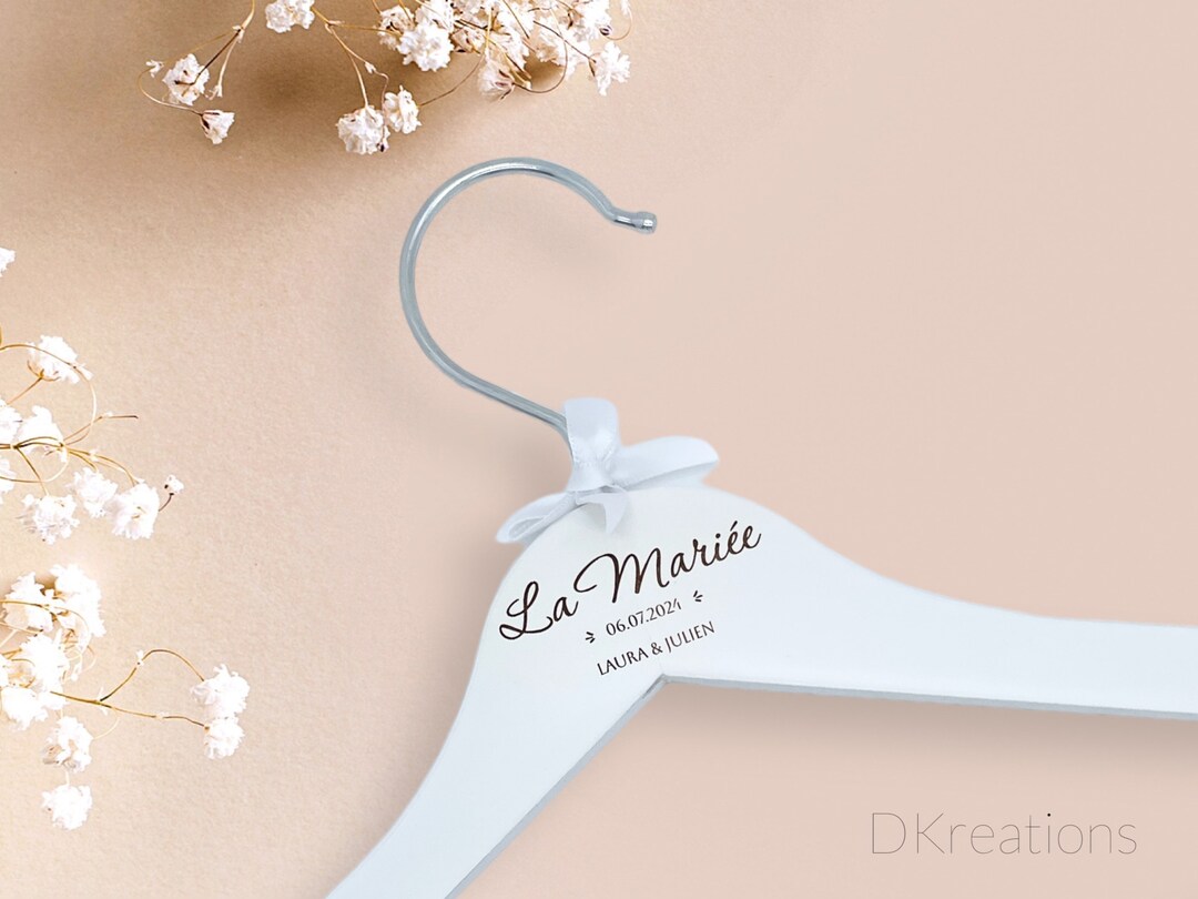 Personalized Wooden Hanger for Wedding Keep a Memory of Your - Etsy