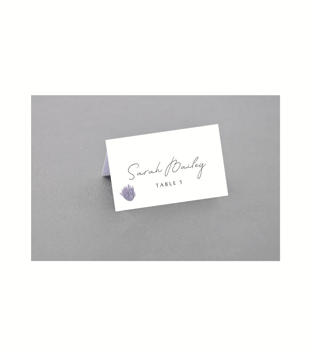 Instant Download Wedding Table Place Cards. Simple. Foldable (if ...