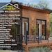 Cabin House Plans, 14x20, Modern Cottage Tiny Floor Plans ,1 Bedroom ...