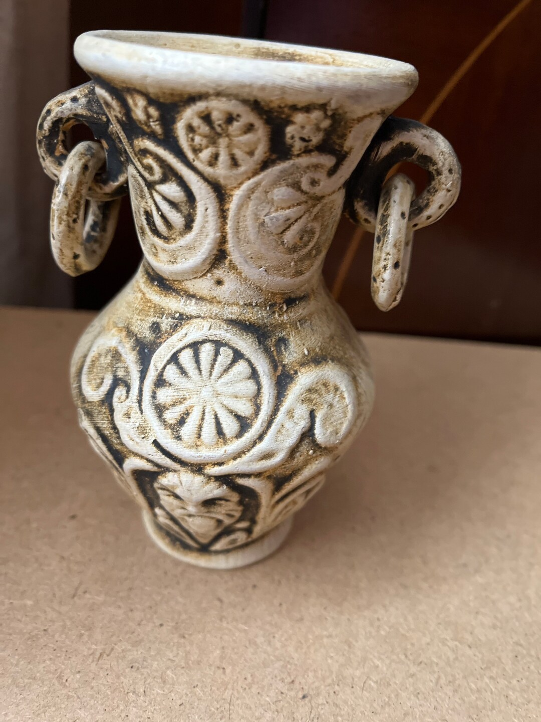 Antique Looking Vintage Ceramic Vase. - Etsy