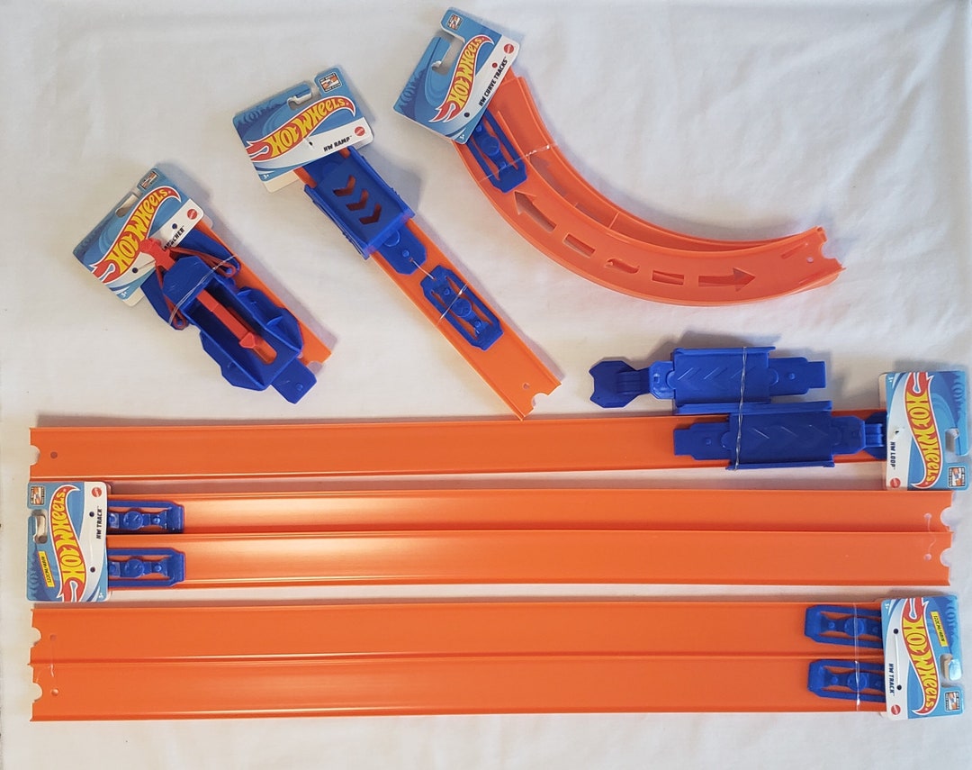 NEW Hot Wheels Tracks Launcher Loop Curve ramp - Etsy