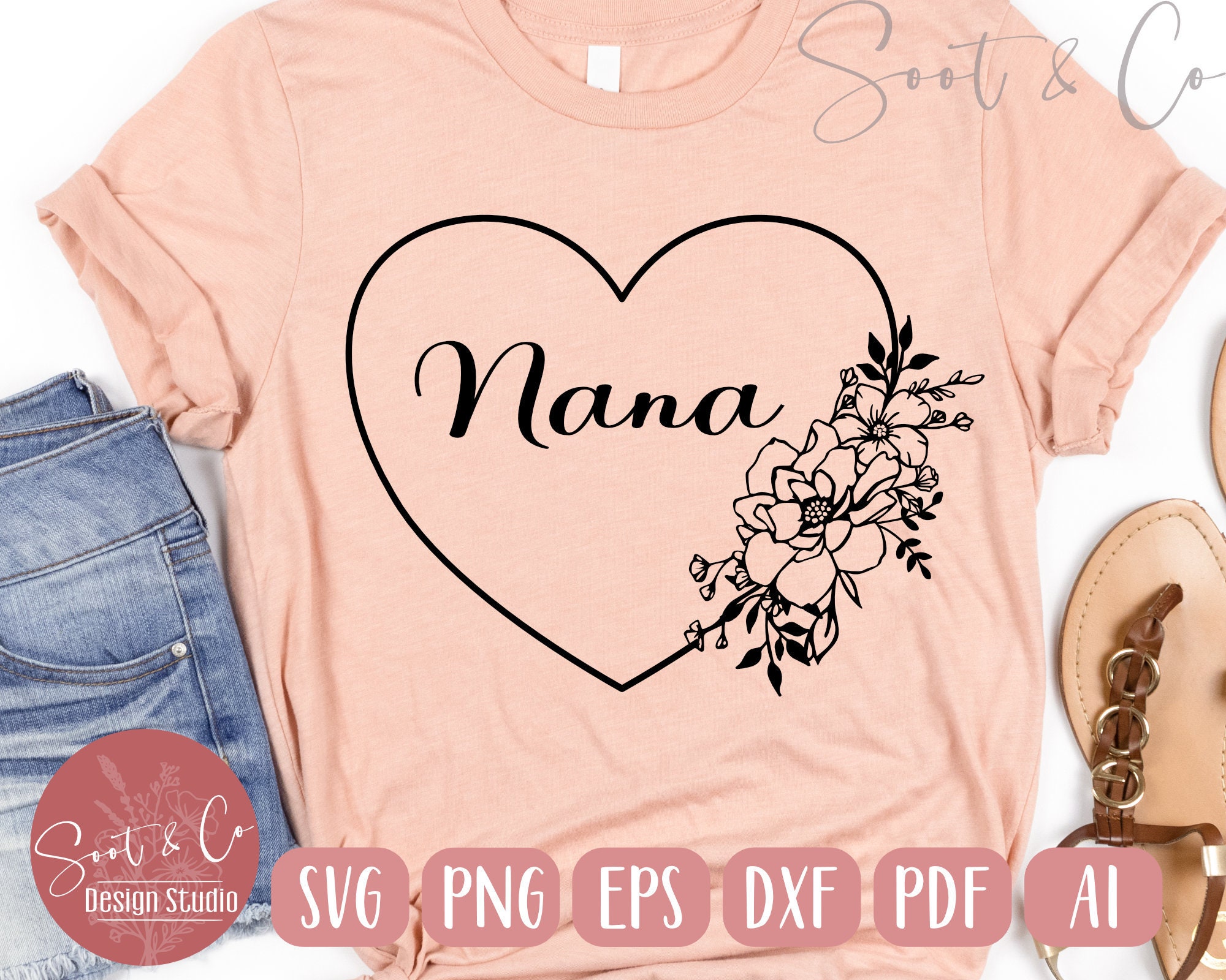 Nana SVG Bundle Nana T-shirt Design for Cricut Nana - Etsy Australia