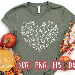 Fall SVG Bundle - Large Fall SVG Bundle for Cricut - Fall Tee SVG ...