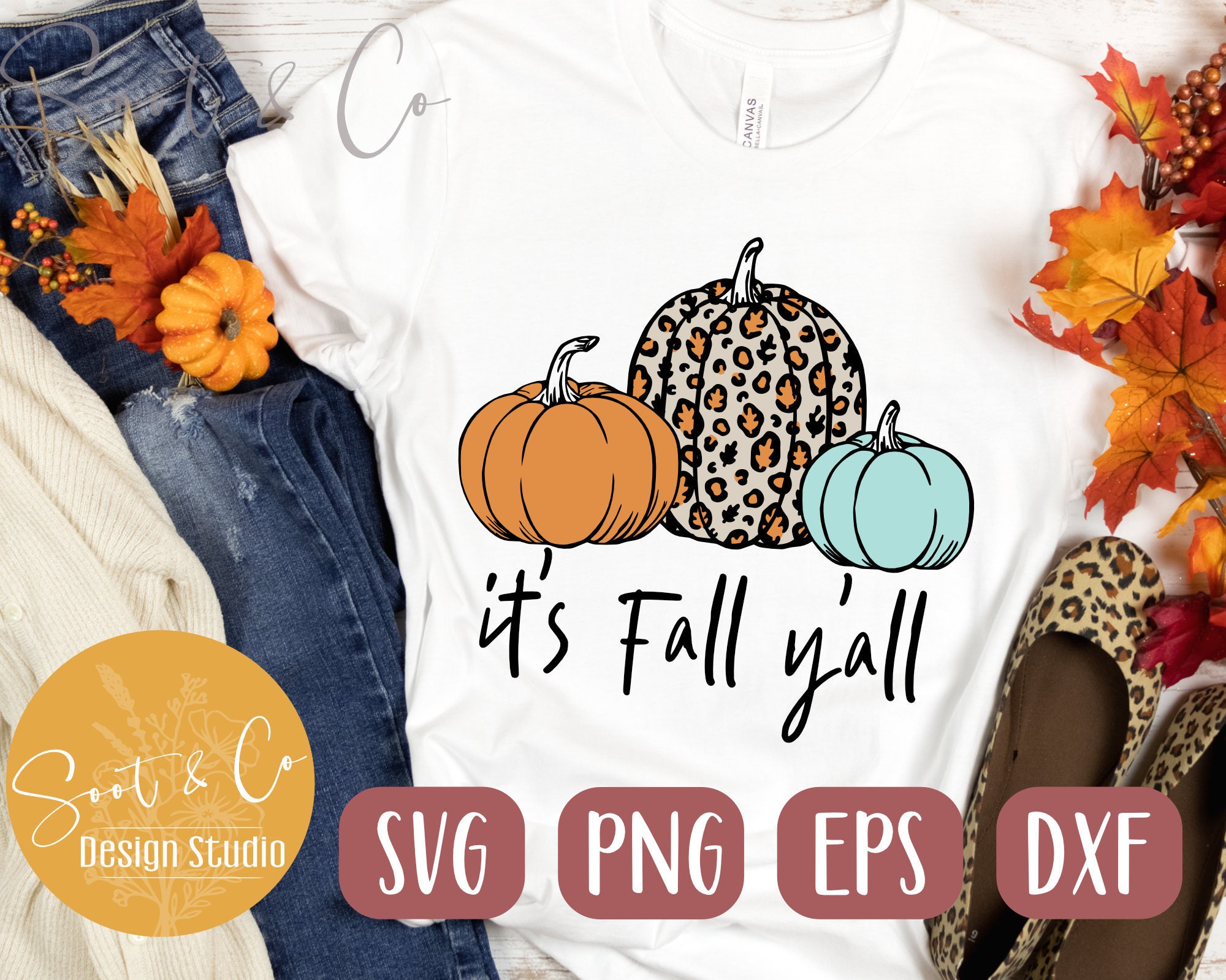 Fall SVG Bundle - Large Fall SVG Bundle for Cricut - Fall Tee SVG ...