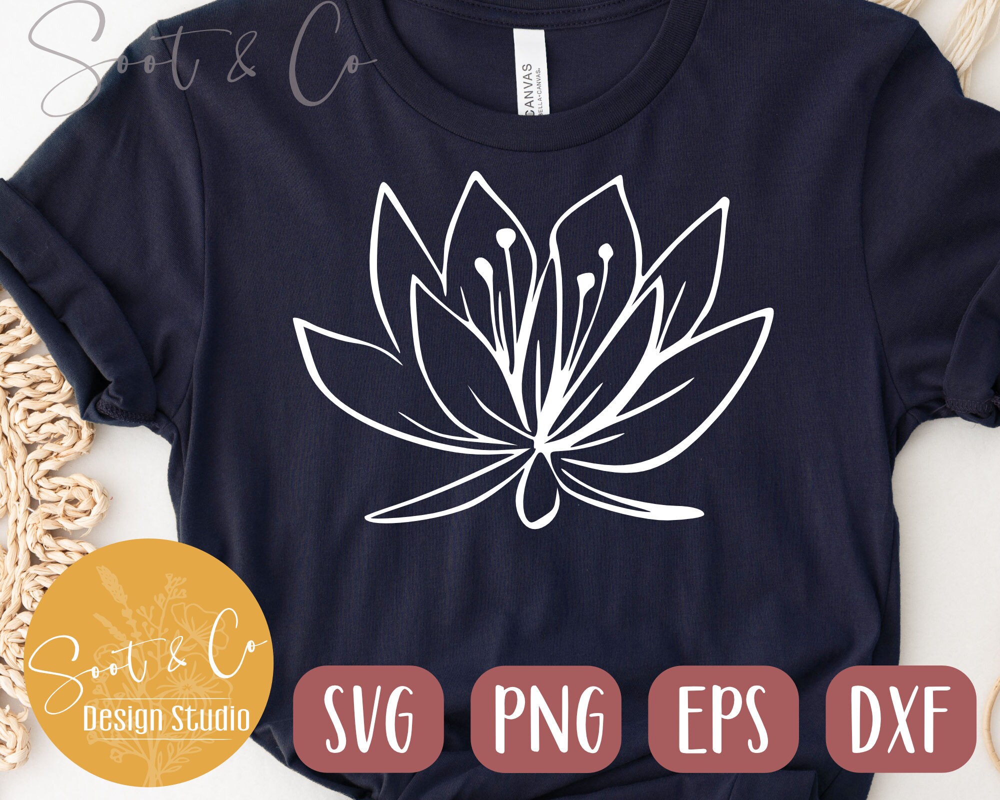 Lilly SVG Design Flower SVG for Cricut SVG Cut File - Etsy Canada