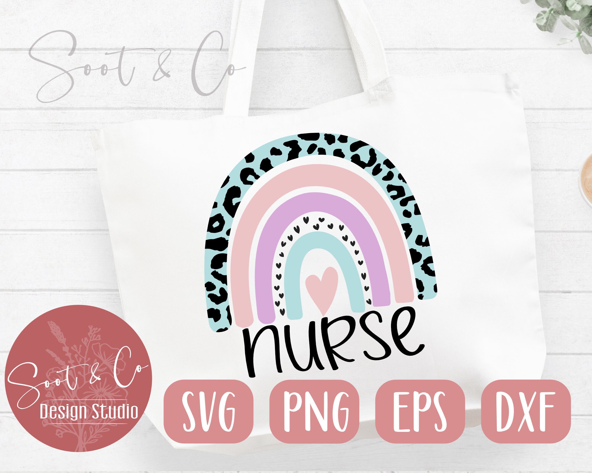Nurse SVG, LNP Svg, Nursing Svg, Rainbow Svg, Png, Dxf, Eps, Instant ...