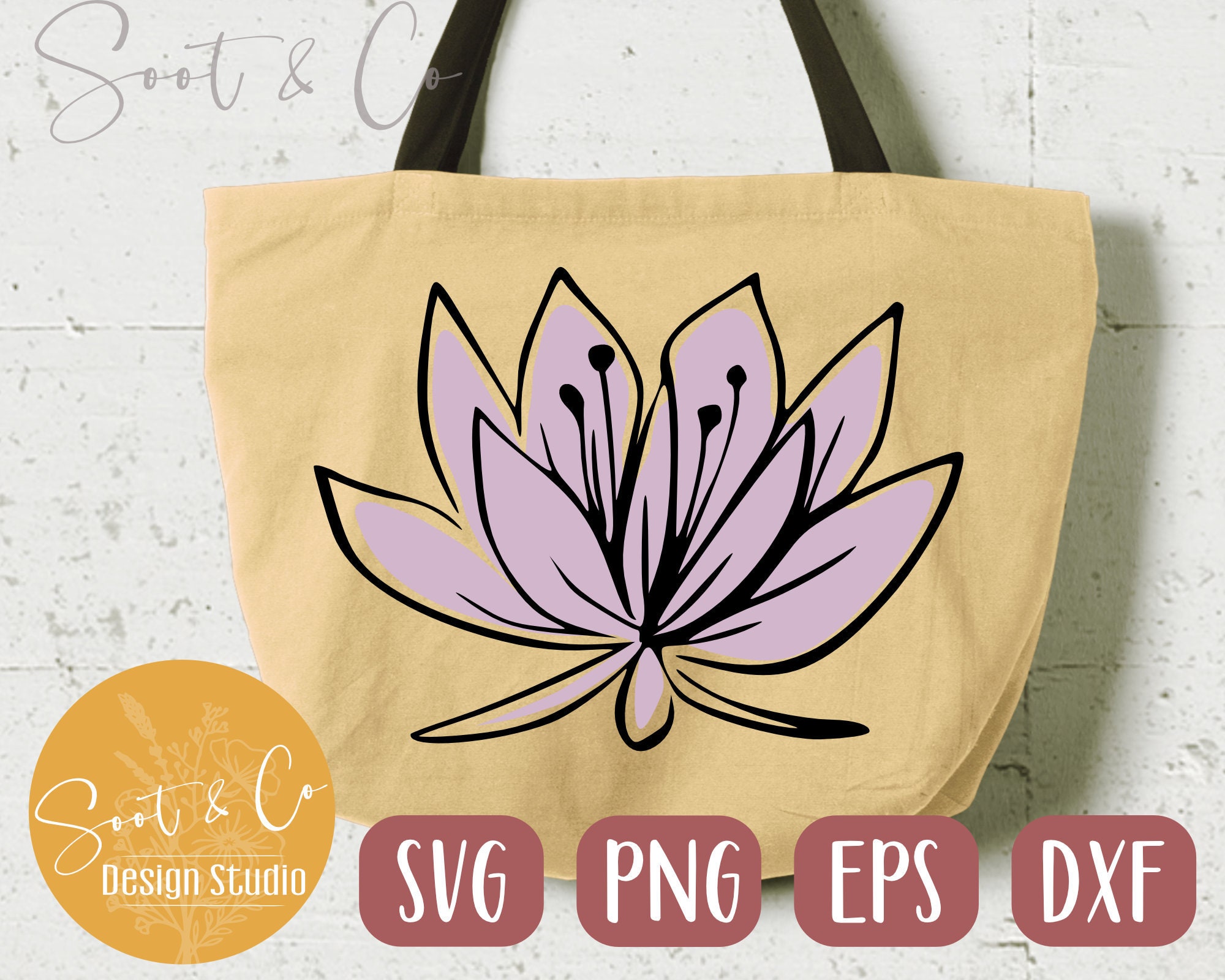 Lilly SVG Design Flower SVG for Cricut SVG Cut File - Etsy Canada