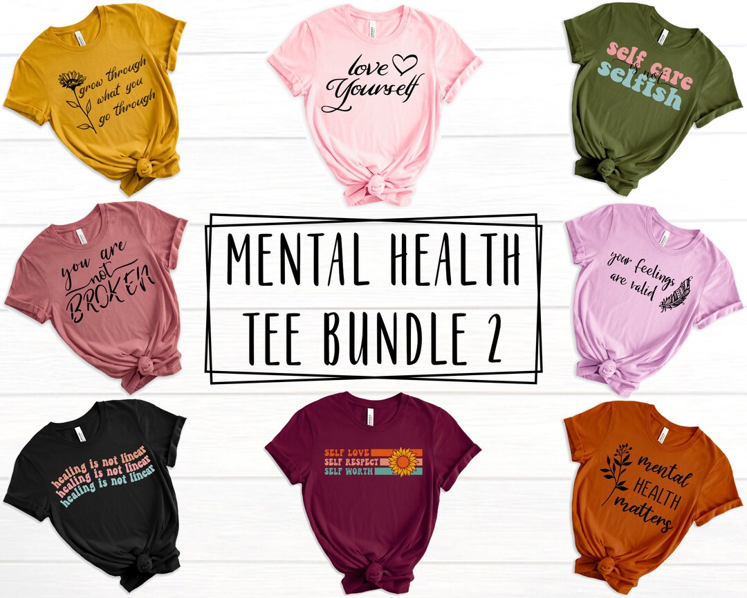 Mental Health Bundle 2 SVG - Mental Health Matters Shirt Svg File for ...