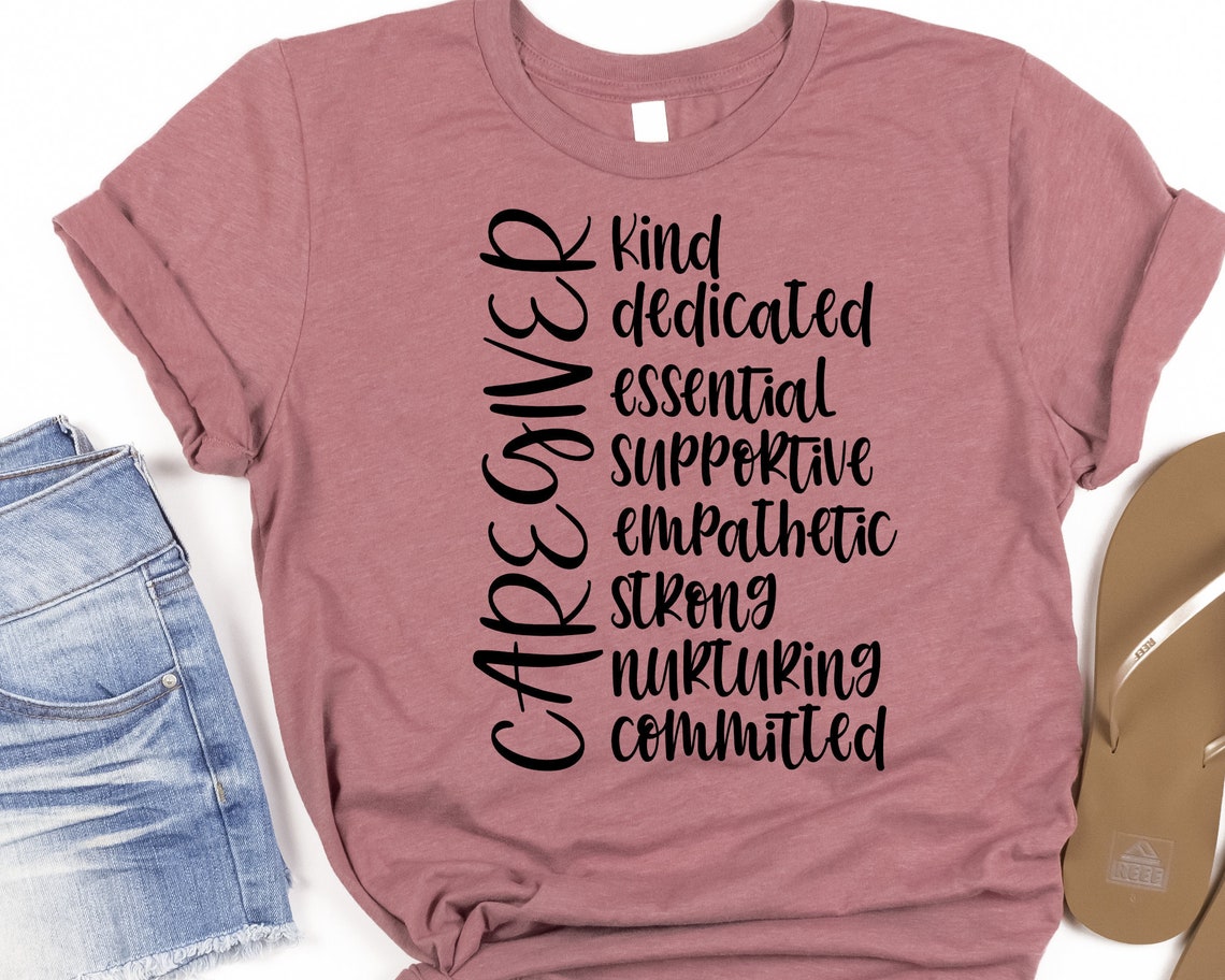 Caregiver List SVG Design - Caregiver SVG Design for Cricut - Caregiver ...