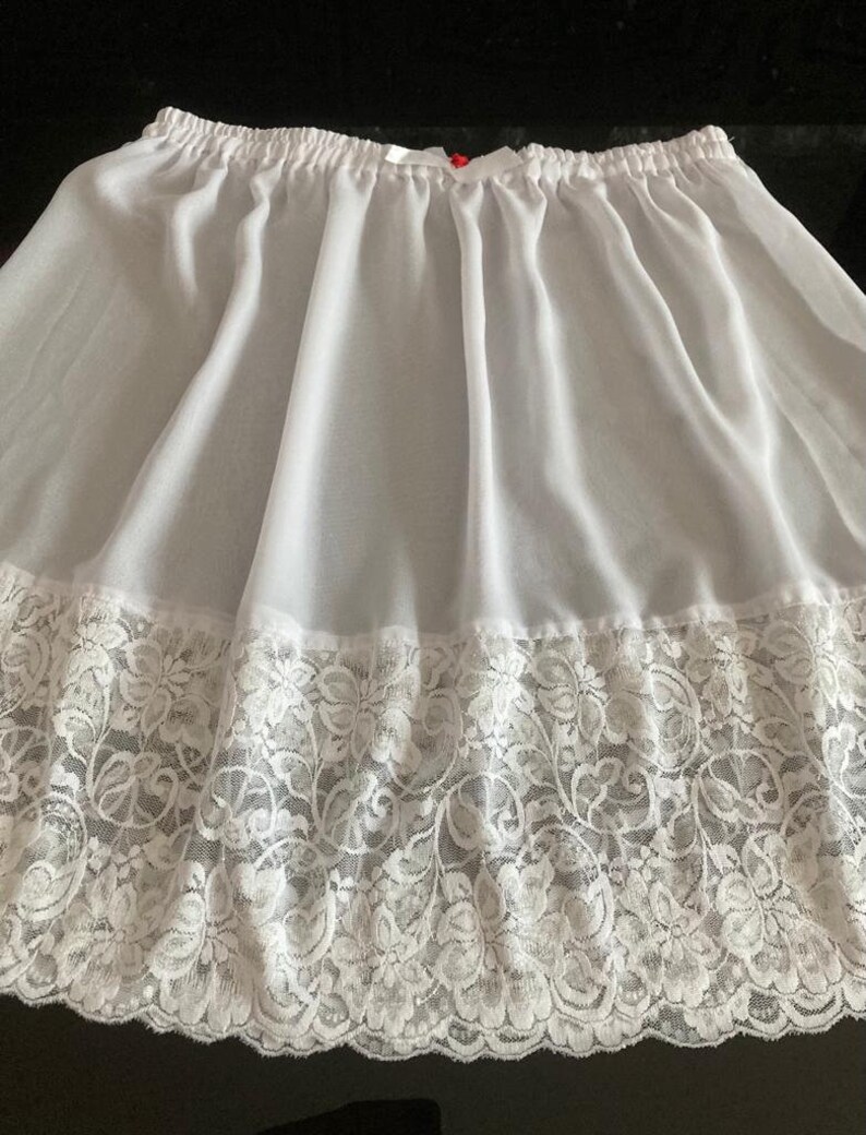 Pure White Very Soft Skirt, Spring and Summer Party Skirt, Petticoat ...