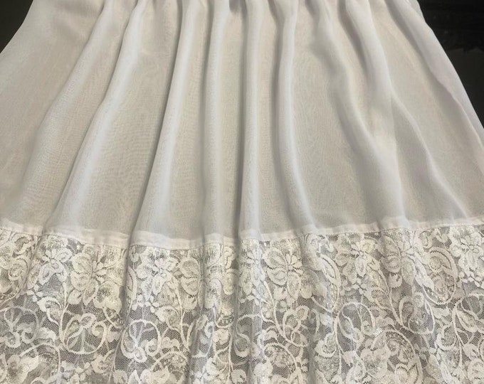 Pure White Very Soft Skirt, Spring and Summer Party Skirt, Petticoat ...