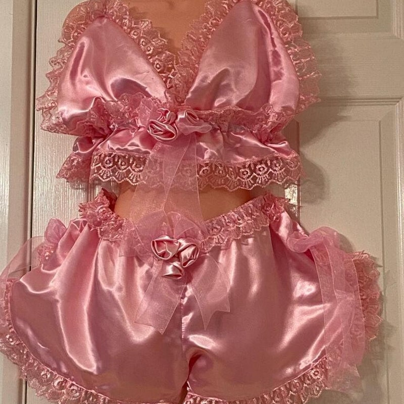 Satin Lingerie Etsy