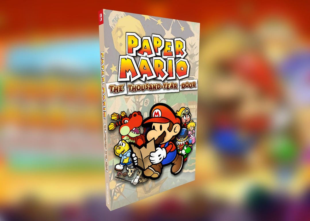 Paper Mario the Thousand-year Door Variation 2 Nintendo Switch Sleeve ...
