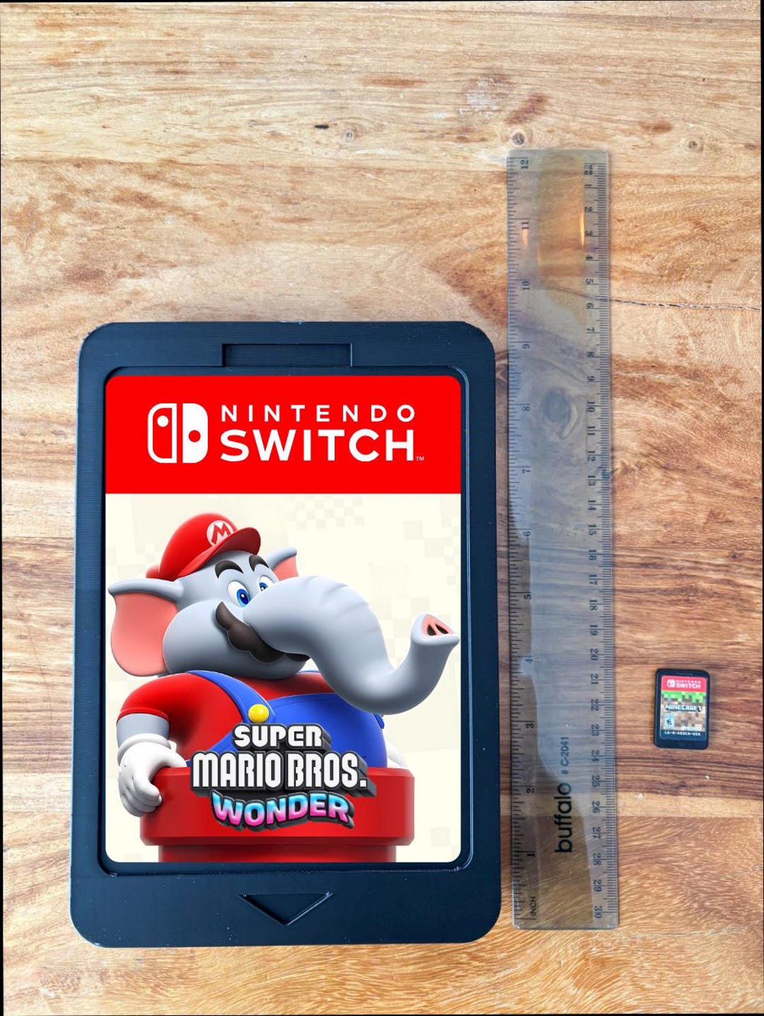 Mario Bros Wonder Giant Nintendo Switch Cartridge Decorative Wall Art ...