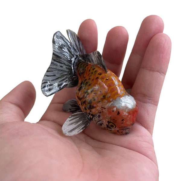 Goldfish Figurine - Etsy
