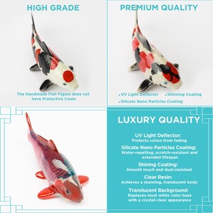 Koi Fish Figure premium lunar New Year Edition Resin Collectible ...