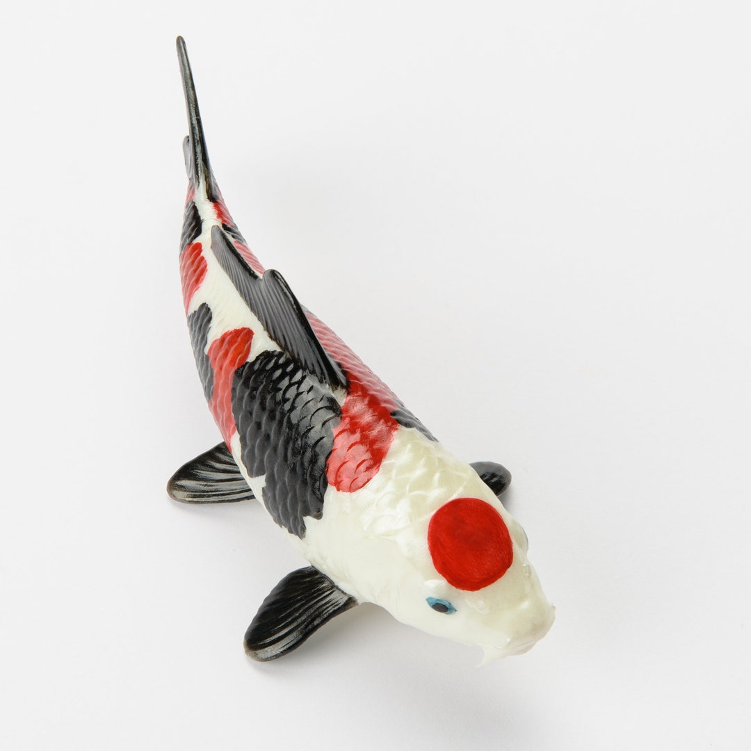 30 CM Koi Fish Figure ruby Collection Resin Figure Collectibles & Décor ...