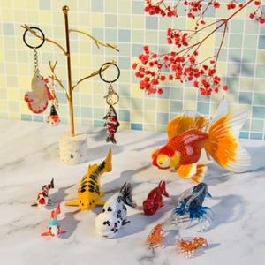 Koi Fish Figure (premium) - [lunar New Year Edition] - Resin ...