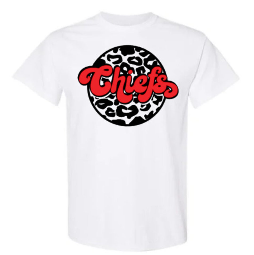 Leopard Print Kansas City Chiefs Animal Print T-shirt - Etsy
