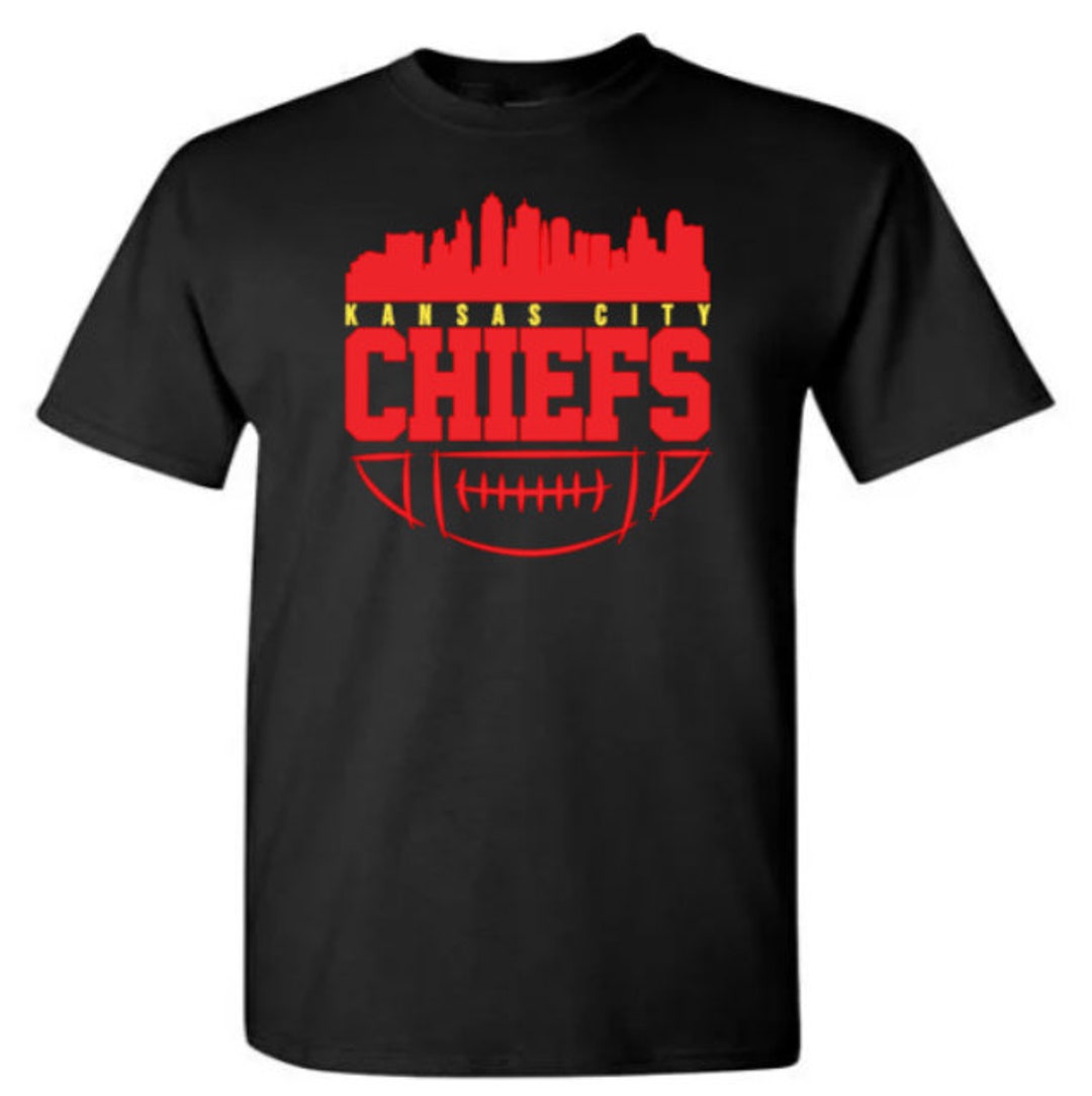 Kansas City Chiefs T-shirt Football Fan Sports Fan T-shirt - Etsy