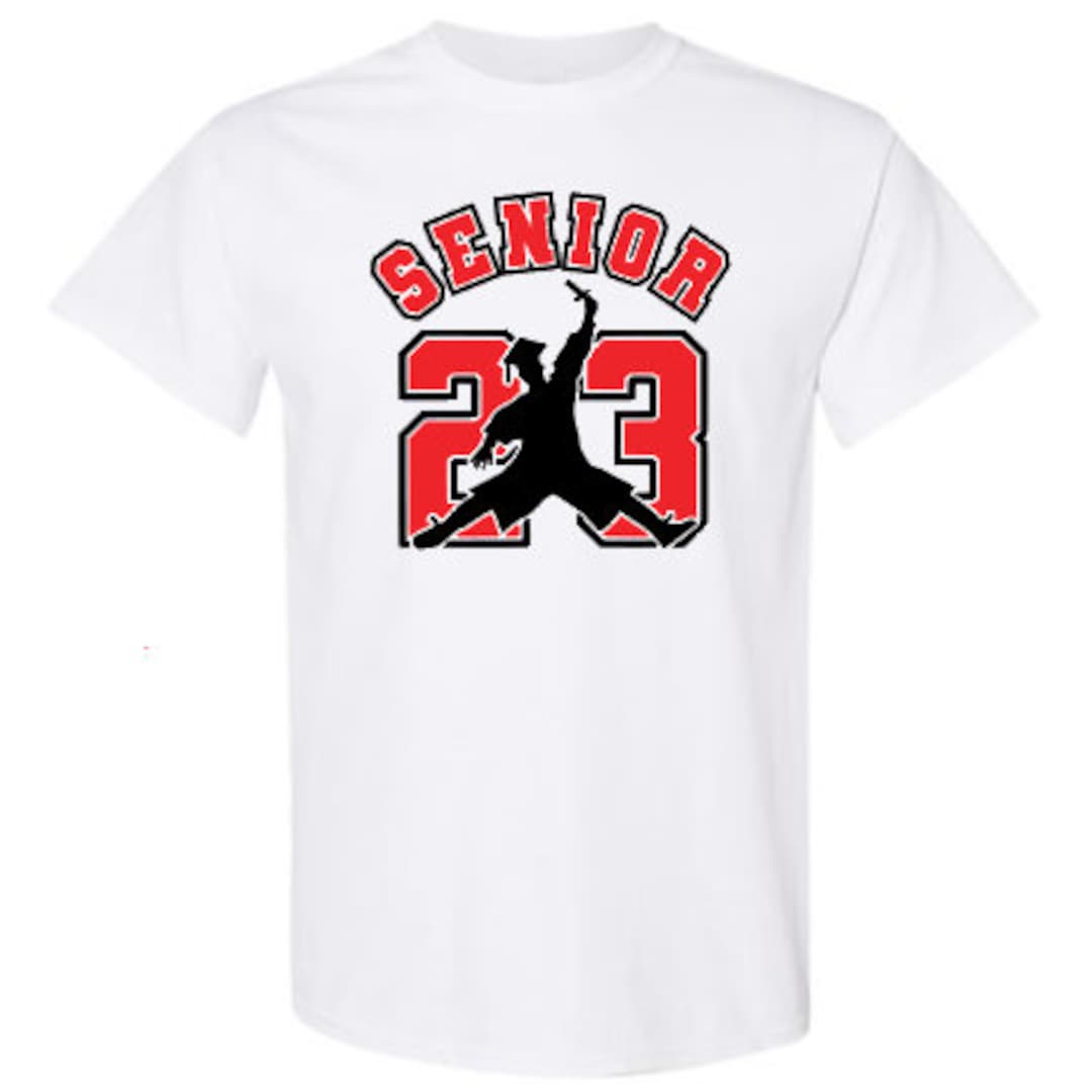 Jumpman Man Inspired Graduation Senior Student Back to School T-shirt ...